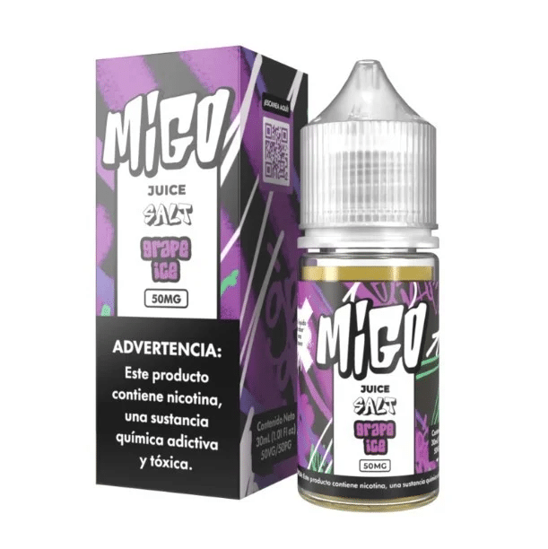 Grape Ice Salt by Migo - Melhores Juices, Vapes e Pod System | BRLiquids