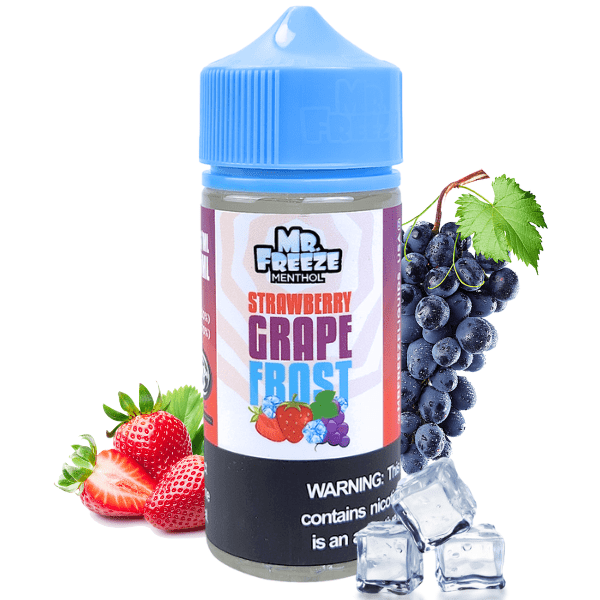 Strawberry Grape Frost by Mr. Freeze - Melhores Juices, Vapes e Pod System | BRLiquids