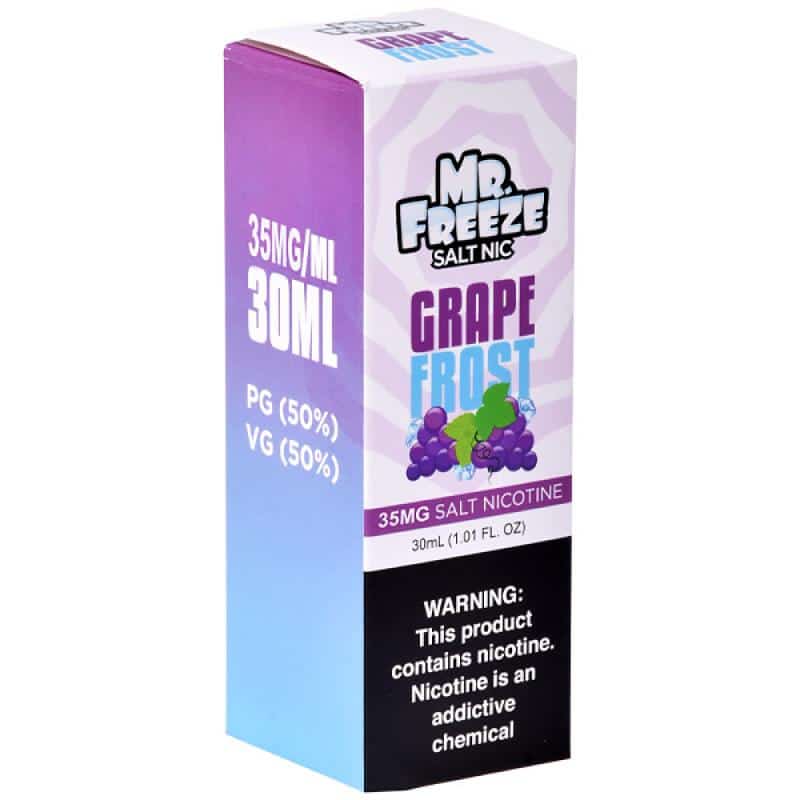 Grape Frost Salt by Mr. Freeze - Melhores Juices, Vapes e Pod System | BRLiquids