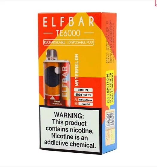 Pod Descartável 6000 Puffs by Elf Bar - Melhores Juices, Vapes e Pod ...