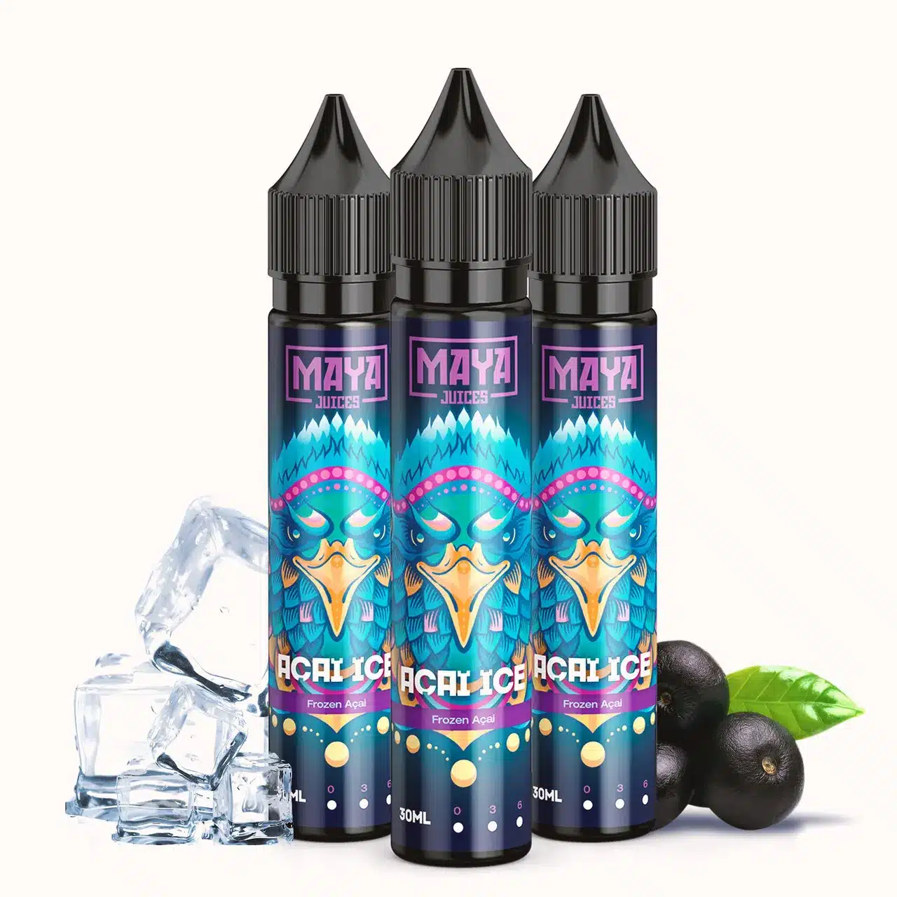 Açai Ice Maya Juices - 10ML- BF - Melhores Juices, Vapes e Pod System ...