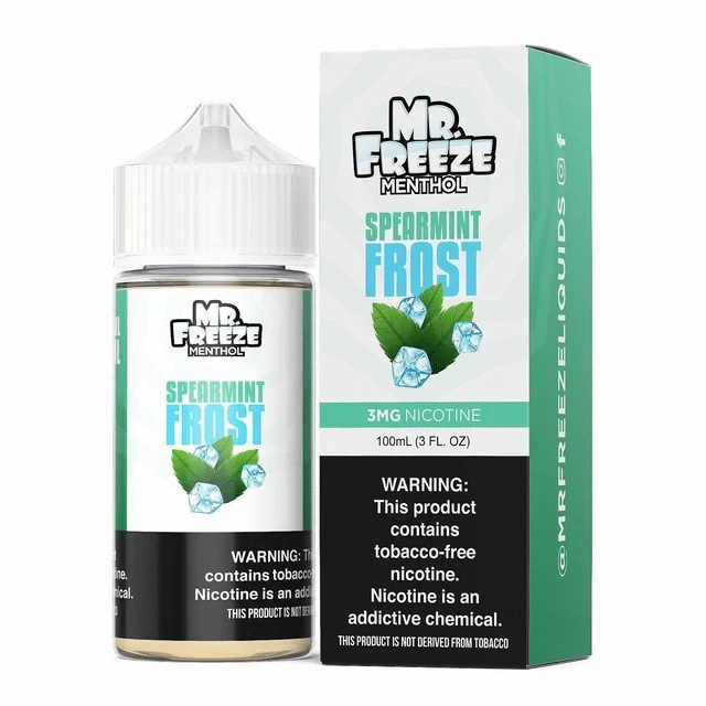 Spearmint Frost by Mr. Freeze - Melhores Juices, Vapes e Pod System | BRLiquids